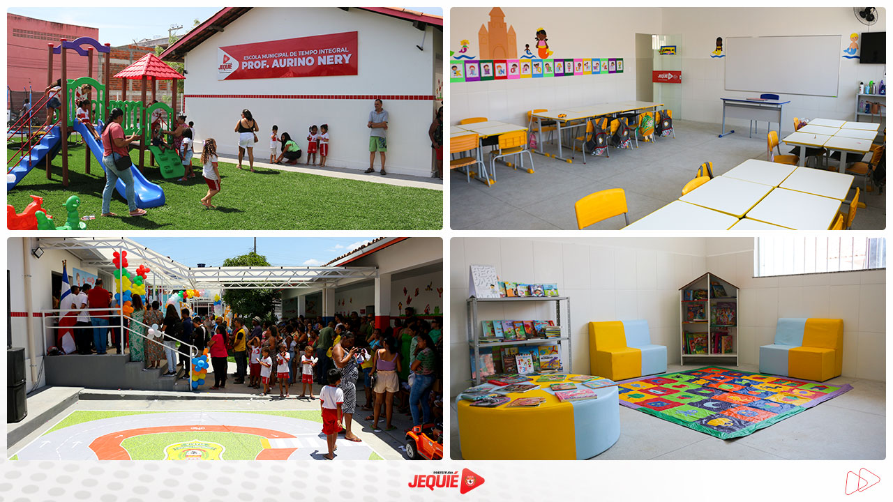 Prefeitura de Jequié entrega Escola Municipal Aurino Nery completamente ...